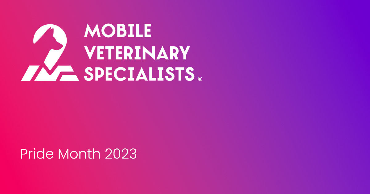 Pride Month 2023 – MOVES | Mobile Veterinary Specialists